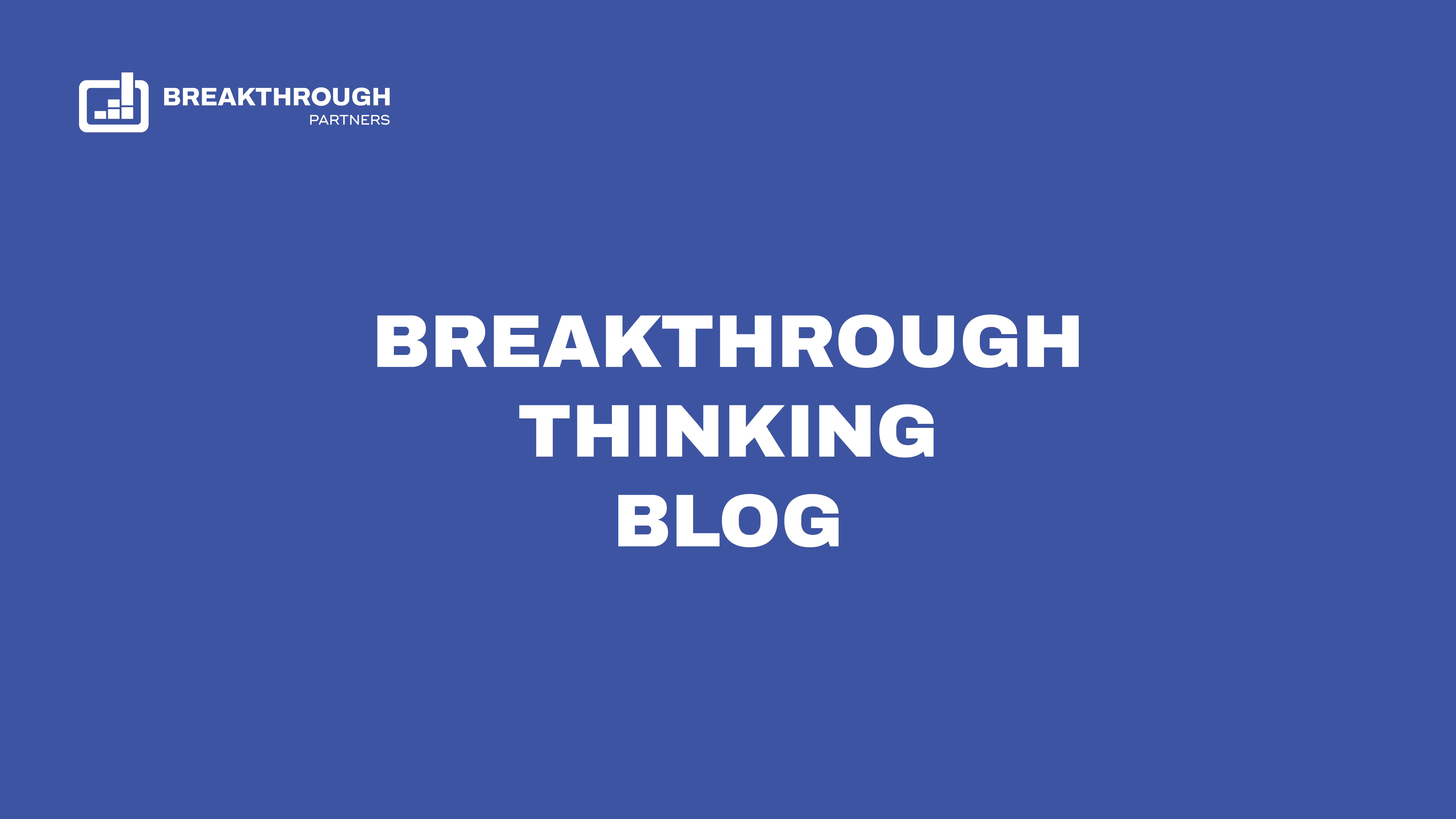 Breakthrough Thinking